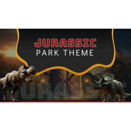 Free - Jurassic Park Theme for PowerPoint and Google Slides - PPT Slides