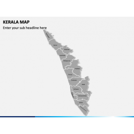 Kerala Map for PowerPoint and Google Slides - PPT Slides