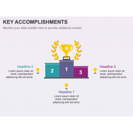 Key Accomplishments PowerPoint and Google Slides Template - PPT Slides