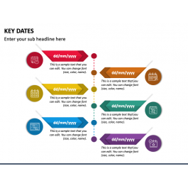 Key Dates PowerPoint and Google Slides Template - PPT Slides
