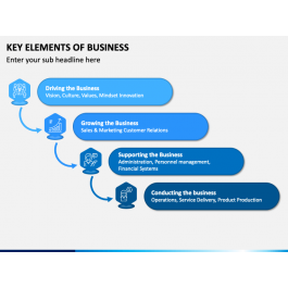 Key Elements of Business PowerPoint Template - PPT Slides