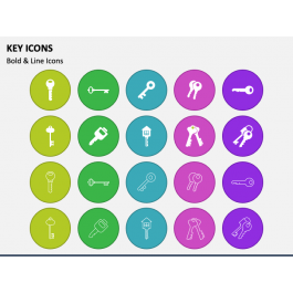 Key Icons for PowerPoint and Google Slides - PPT Slides