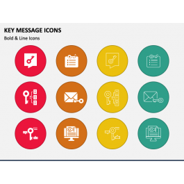 Key Message Icons for PowerPoint and Google Slides - PPT Slides