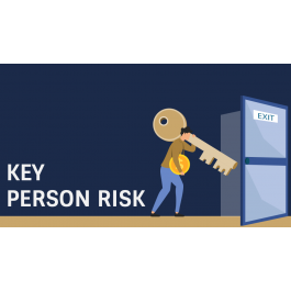 Key Person Risk PowerPoint and Google Slides Template - PPT Slides