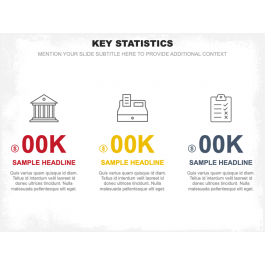 Key Statistics PowerPoint Template and Google Slides Theme