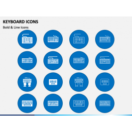 Keyboard Icons for PowerPoint and Google Slides - PPT Slides