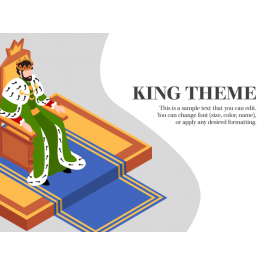 Free - King Presentation Theme for PowerPoint and Google Slides