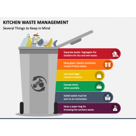 Kitchen Waste Management PowerPoint and Google Slides Template - PPT Slides