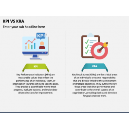 KPI Vs KRA PowerPoint and Google Slides Template - PPT Slides
