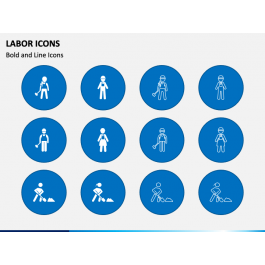 Labor Icons for PowerPoint and Google Slides - PPT Slides