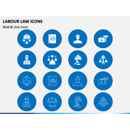 Labour Law Icons for PowerPoint and Google Slides - PPT Slides