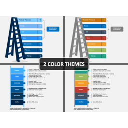 Ladder of Engagement PowerPoint and Google Slides Template - PPT Slides