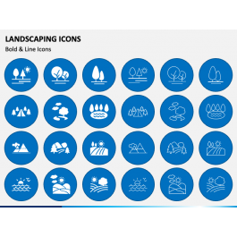 Landscaping Icons for PowerPoint and Google Slides - PPT Slides