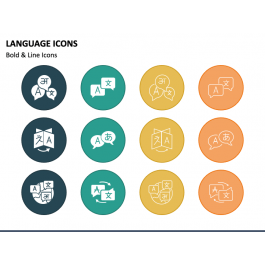 Language Icons for PowerPoint and Google Slides - PPT Slides