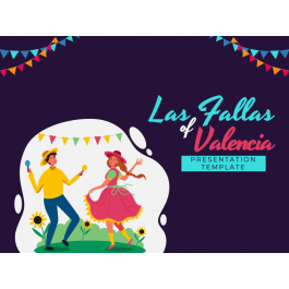 Free - Las Fallas of Valencia Presentation for PowerPoint and Google Slides