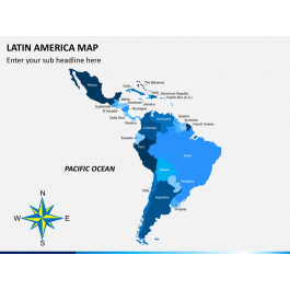Latin America Map for PowerPoint and Google Slides - PPT Slides