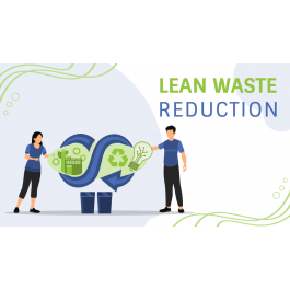 Lean Waste Reduction PowerPoint and Google Slides Template - PPT Slides