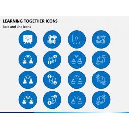 Learning Together Icons for PowerPoint and Google Slides - PPT Slides