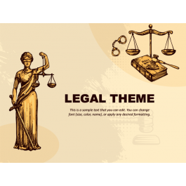 Free Legal Presentation Theme for PowerPoint and Google Slides