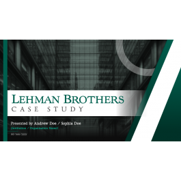 Free - Lehman Brothers - Case Study Presentation for PowerPoint and Google Slides