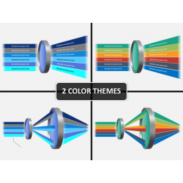 Lens Process PowerPoint and Google Slides Template - PPT Slides