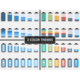 Level Indicator Icons for PowerPoint and Google Slides - PPT Slides