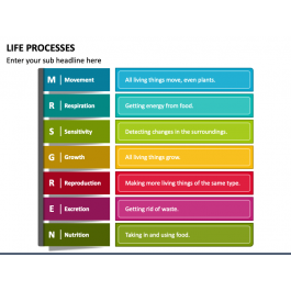 Life Processes PowerPoint and Google Slides Template - PPT Slides
