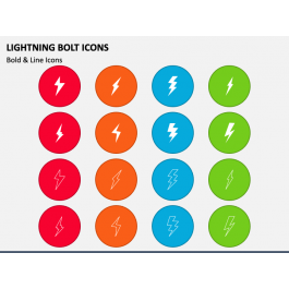 Lightning Bolt Icons for PowerPoint and Google Slides - PPT Slides