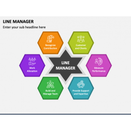 Line Manager PowerPoint and Google Slides Template - PPT Slides