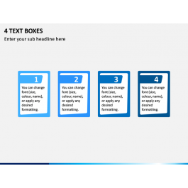 PowerPoint 4 Text Boxes