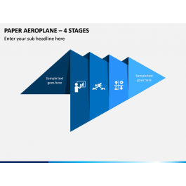 PowerPoint Paper Aeroplane - 4 Stages