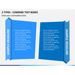PowerPoint 2 Types - Compare Text Boxes