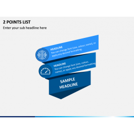2 Points List PPT Slide