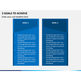 PowerPoint 2 Goals to Achieve