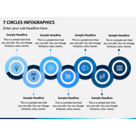 PowerPoint 7 Circles Infographics