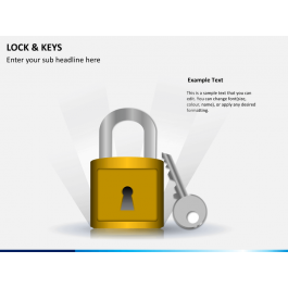Lock & Keys PowerPoint and Google Slides Template - PPT Slides