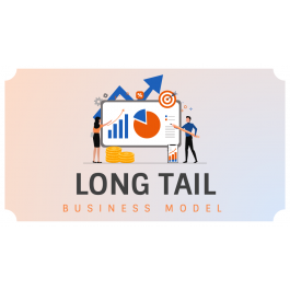 Long Tail Business Model PowerPoint and Google Slides Template - PPT Slides