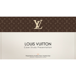 Free - Louis Vuitton Case Study PowerPoint and Google Slides Template - PPT Slides