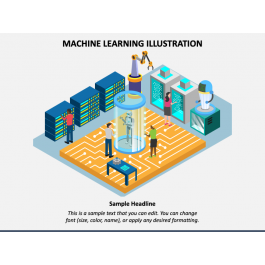 Machine Learning Illustration for PowerPoint and Google Slides - PPT Slides