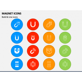 Magnet Icons for PowerPoint and Google Slides - PPT Slides
