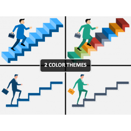 Man Walking with Briefcase PowerPoint and Google Slides Template - PPT ...