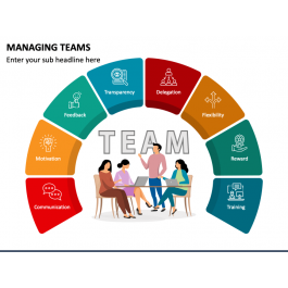 Managing Teams PowerPoint and Google Slides Template - PPT Slides