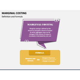 Marginal Costing PowerPoint and Google Slides Template - PPT Slides