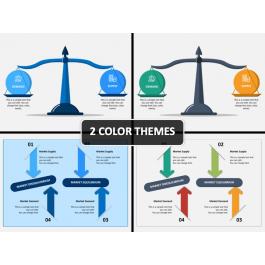 Market Equilibrium PowerPoint and Google Slides Template - PPT Slides