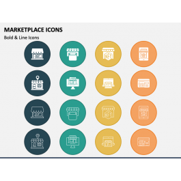 Marketplace Icons for PowerPoint and Google Slides - PPT Slides