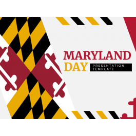 Free - Maryland Day Presentation for PowerPoint and Google Slides