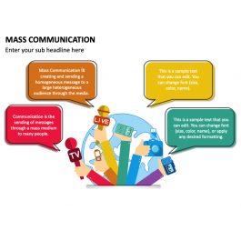 Mass Communication PowerPoint and Google Slides Template - PPT Slides