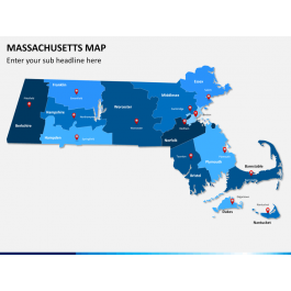 Massachusetts Map for PowerPoint and Google Slides - PPT Slides