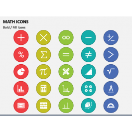 Math Icons for PowerPoint and Google Slides - PPT Slides