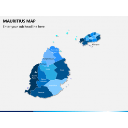 Mauritius Map for PowerPoint and Google Slides - PPT Slides